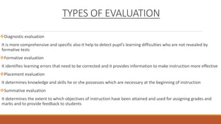 Differences between measurement, evaluation and assessment | PPTX