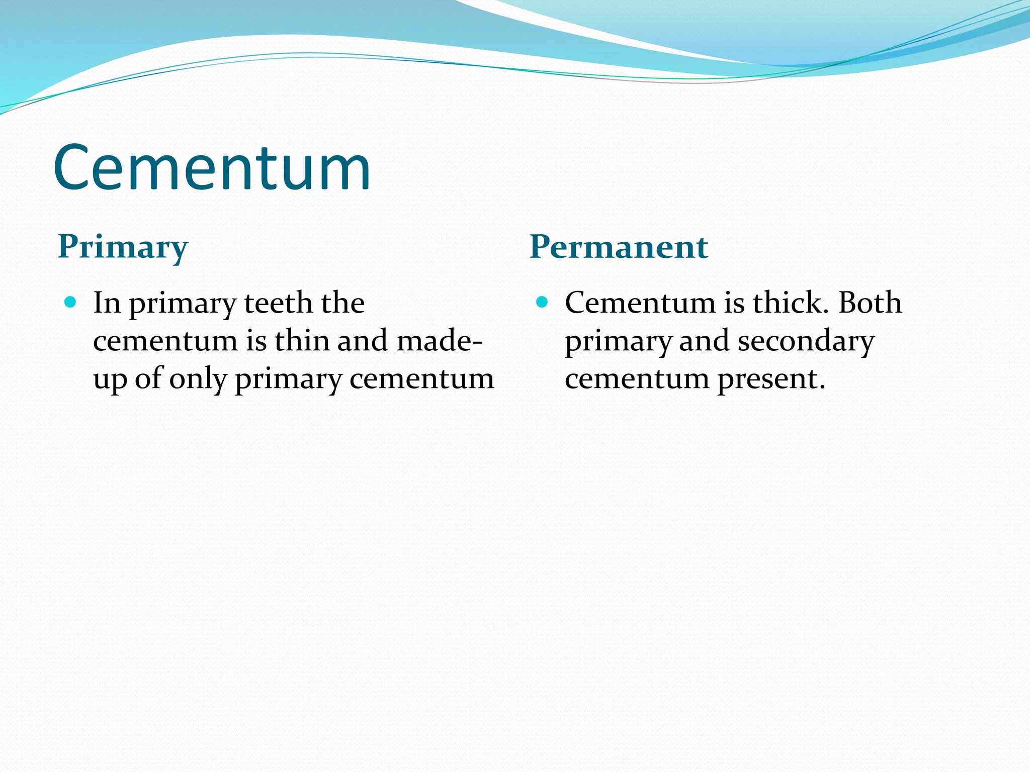 Differences between primary and permanent dentition | PPTX