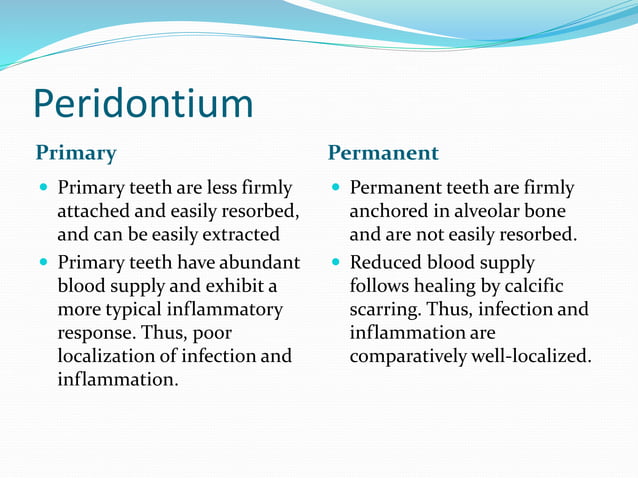 Differences between primary and permanent dentition | PPTX | Dental ...