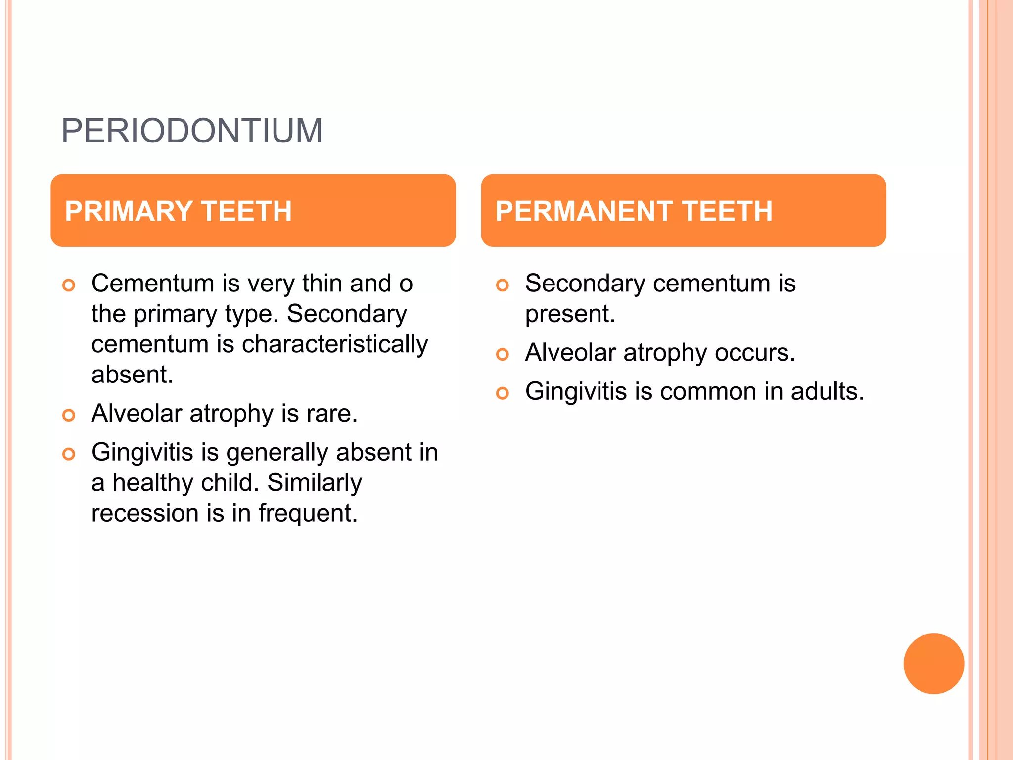 Differences between primary and permanent teeth | PPTX
