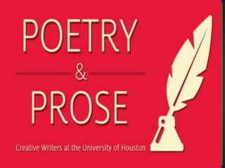 Differences between Prose, Drama and Poetry | PPTX