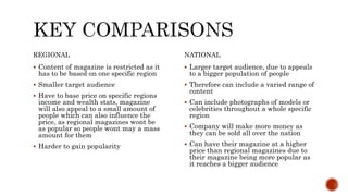 Differences between regional and national | PPTX