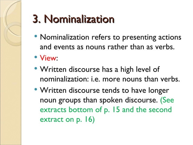 Differences Between Spoken And Written Discourse Ppt