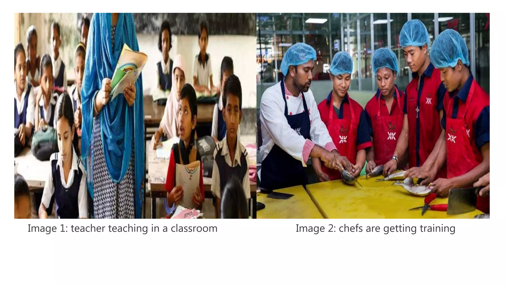 Differences between teaching and training | PPTX