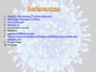 Differences between viroid and virion | PPTX | Biological Sciences ...