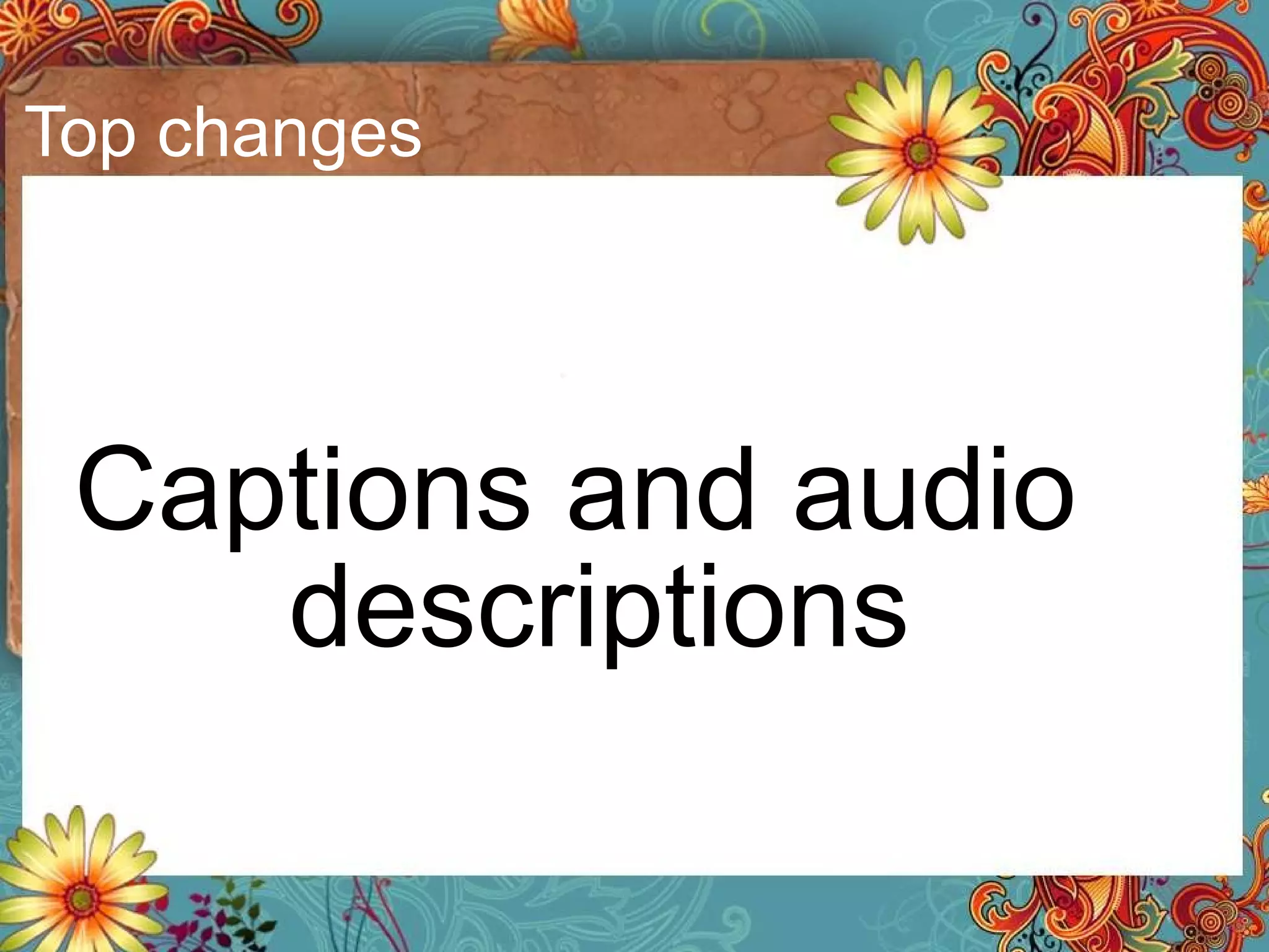 Differences between WCAG 1.0 and WCAG 20 (Accessibility OZ) | PPT Differences between WCAG 1.0 and WCAG 20 (Accessibility OZ) | PPT