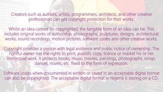Differences copyright trademark | PPTX