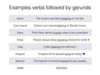 Gerunds and Infinitives: Changes in meaning | KEY