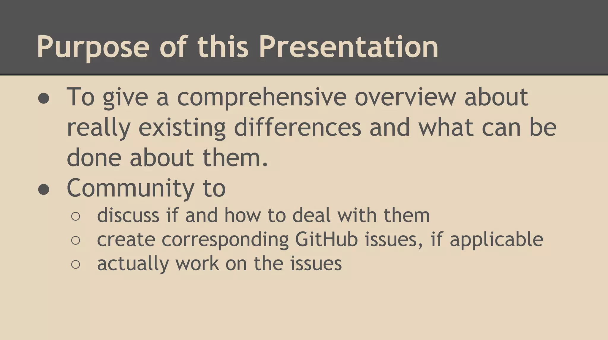 FregeDay: Roadmap for resolving differences between Haskell and Frege (Ingo Wechsung) | PPT