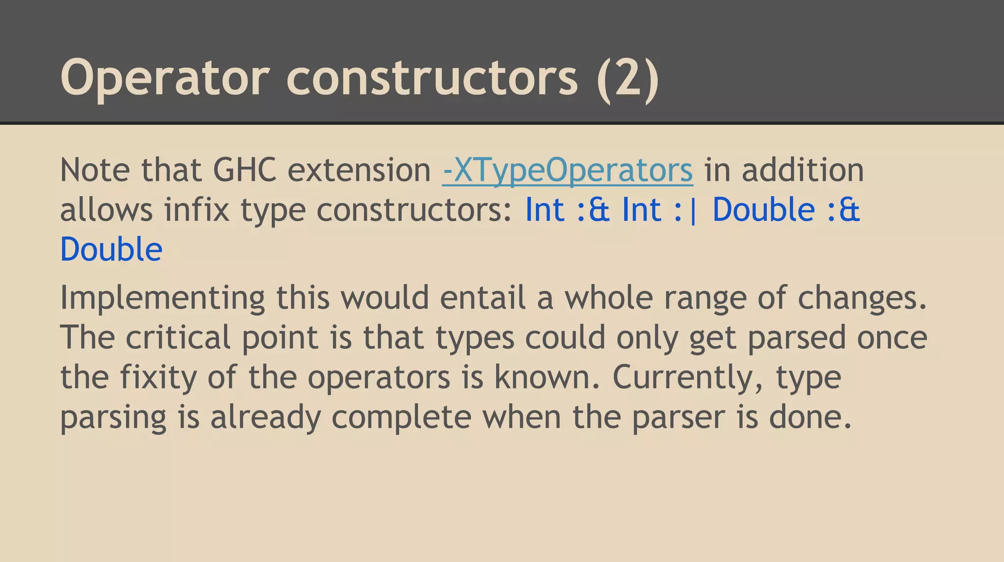 FregeDay: Roadmap for resolving differences between Haskell and Frege (Ingo Wechsung) | PPT