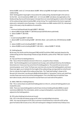 Differences in faa vs icao procedures | DOCX