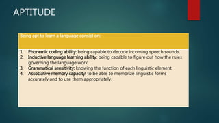 Differences in l2 learners liseth chica | PPTX
