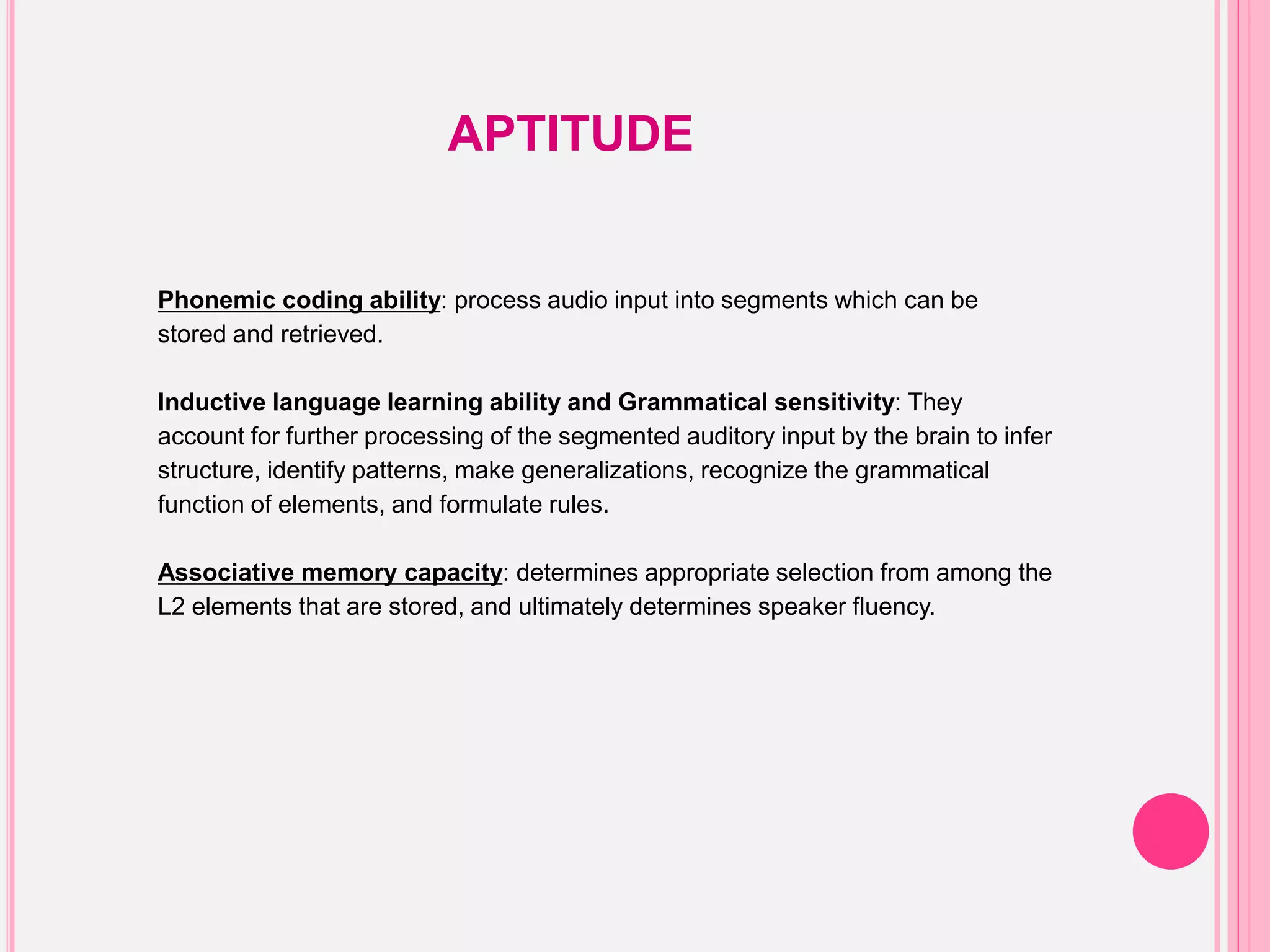 Differences in learners | PPTX