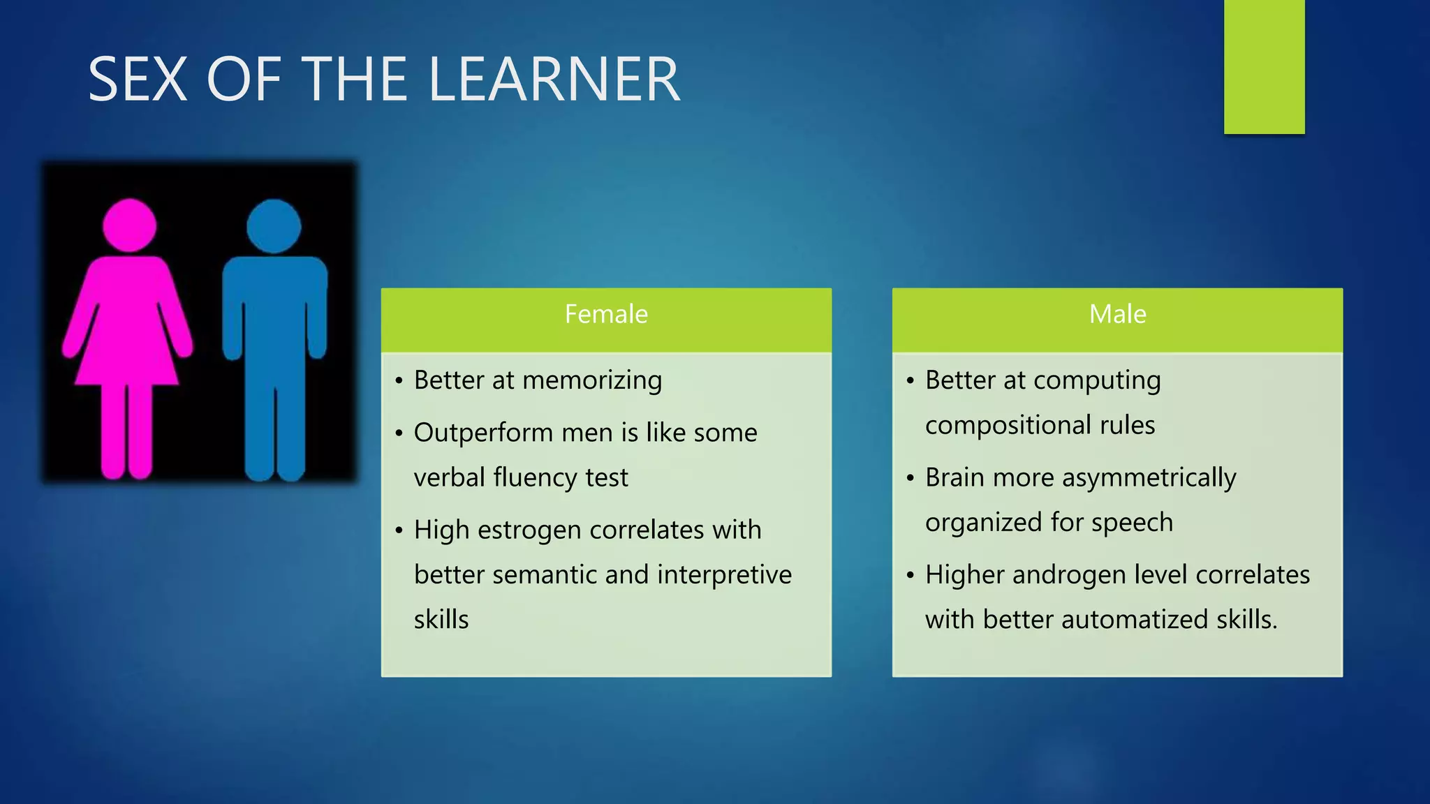 Differences in learners | PPT