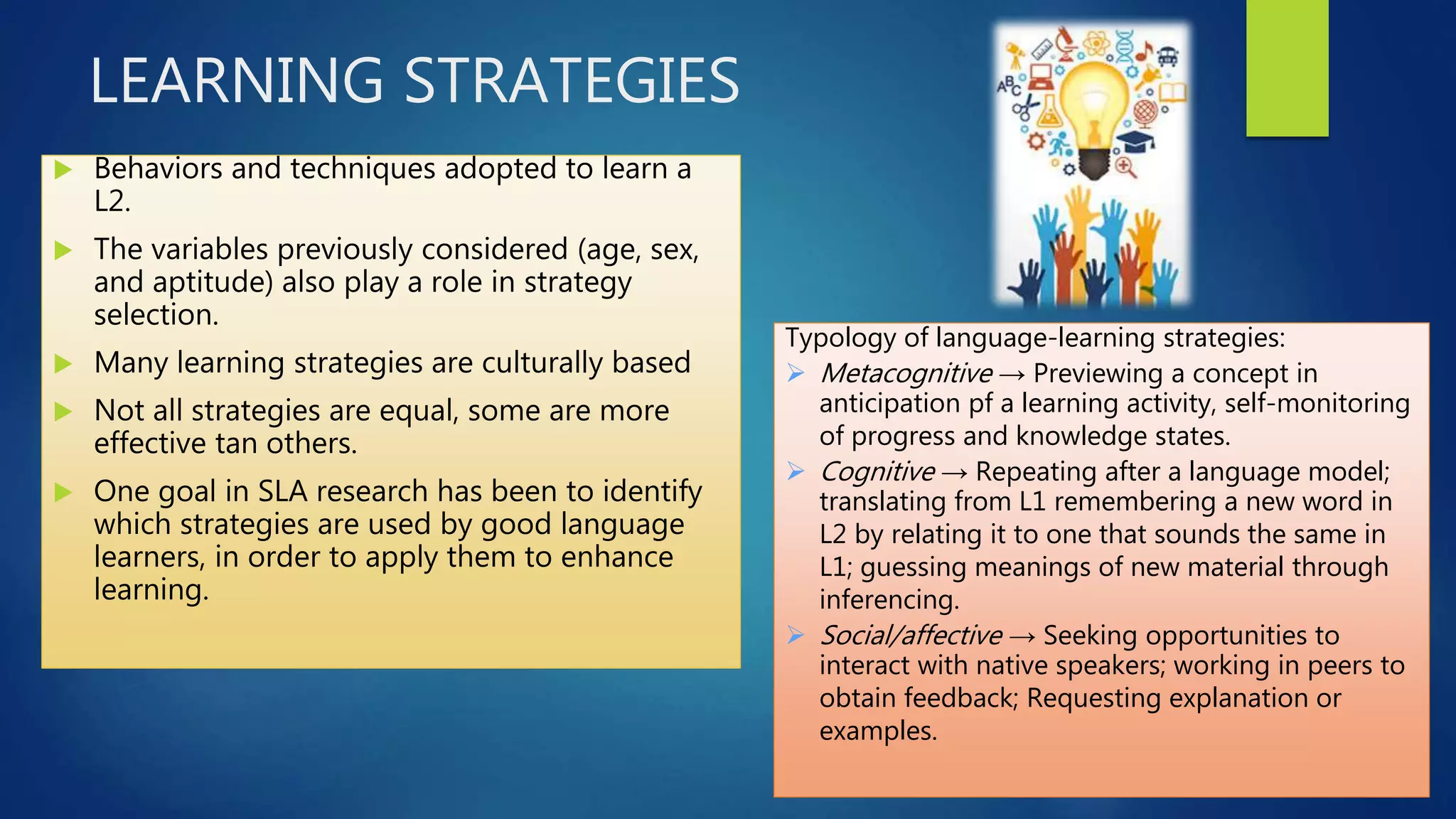 Differences in learners | PPT