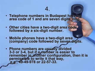 Differences Of Life And Culture In Hungary And | PPT