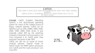 Differences of the Cisco Operating Systems | PPTX