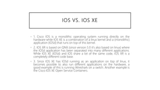 Differences of the Cisco Operating Systems | PPTX