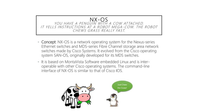 Differences Of The Cisco Operating Systems Pptx Operating Systems Computer Software And