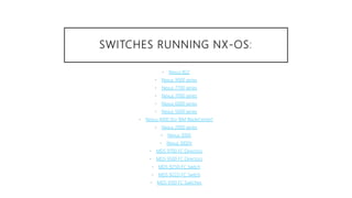 Differences of the Cisco Operating Systems | PPTX