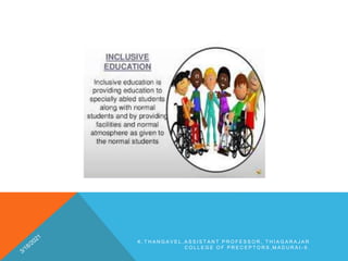 DIFFERENCE SPECIAL, INCLUSIVE AND INTEGRATED | PPTX