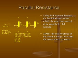 Differences series parallel | PPT | Physics | Science