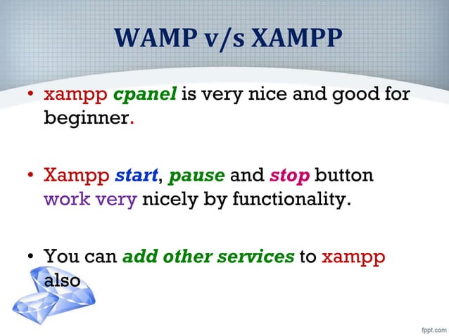 Difference WAMP and XAMPP | PPS