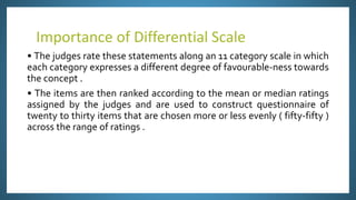 differencial scale SE.pptx | Business | Business and Finance