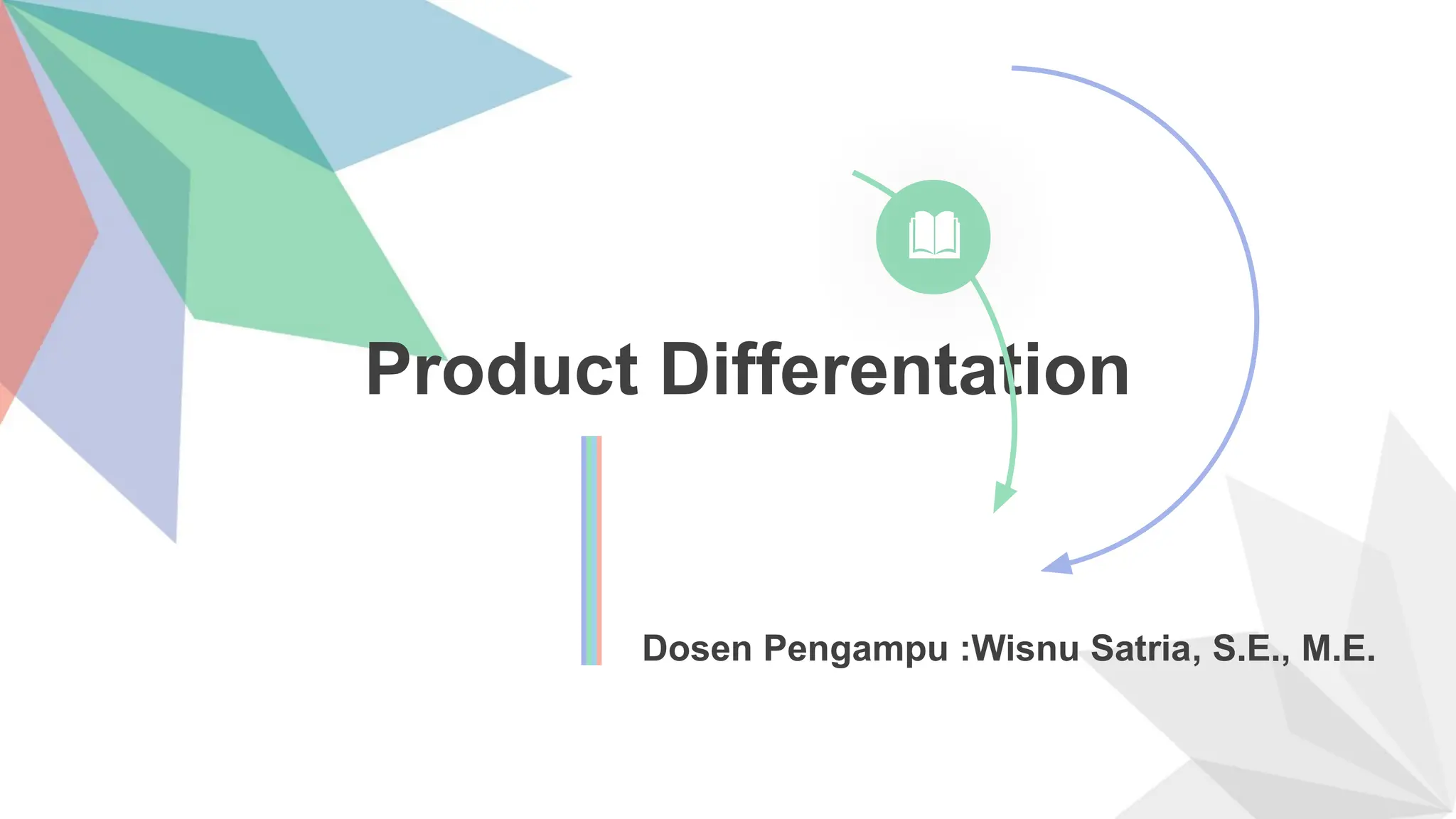Differensasi produk / PRODUCT DIFFERENTATION.pptx