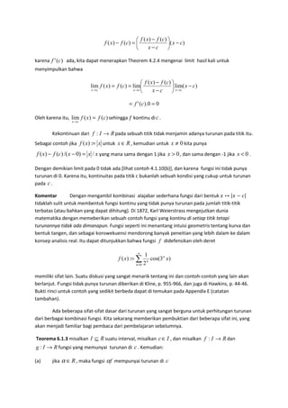 Differensial analisis 1 | PDF