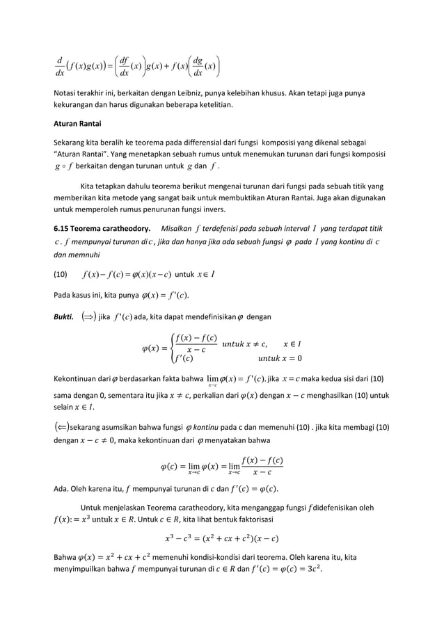 Differensial analisis 1 | PDF