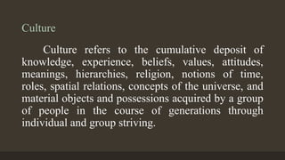 Different cultures | PPT