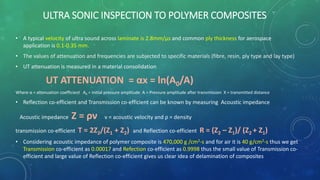 Different ndt-methods-for-polymer-and-composite-materials | PPTX