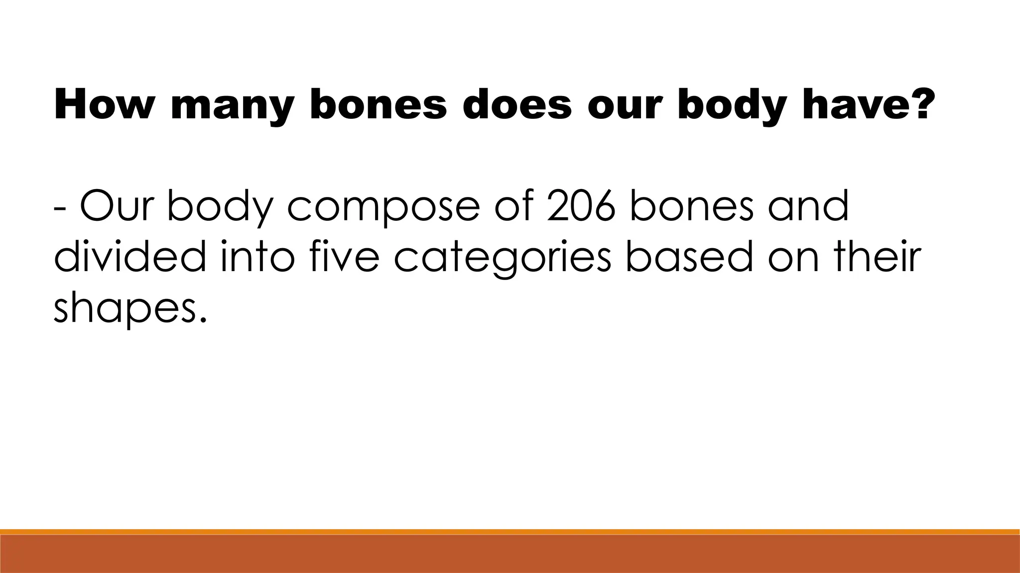 Different-Types-of-Bones basis ofstudent | PPTX