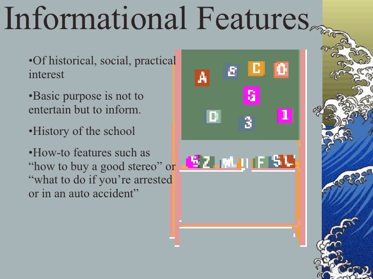 Different Types of Features