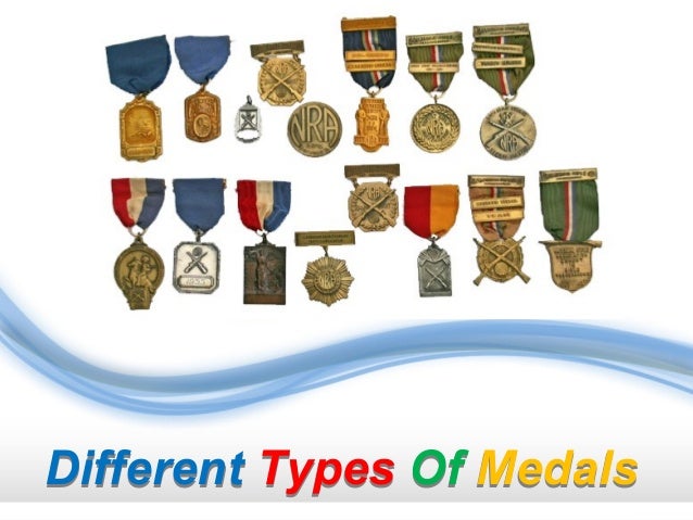Different types-of-medals