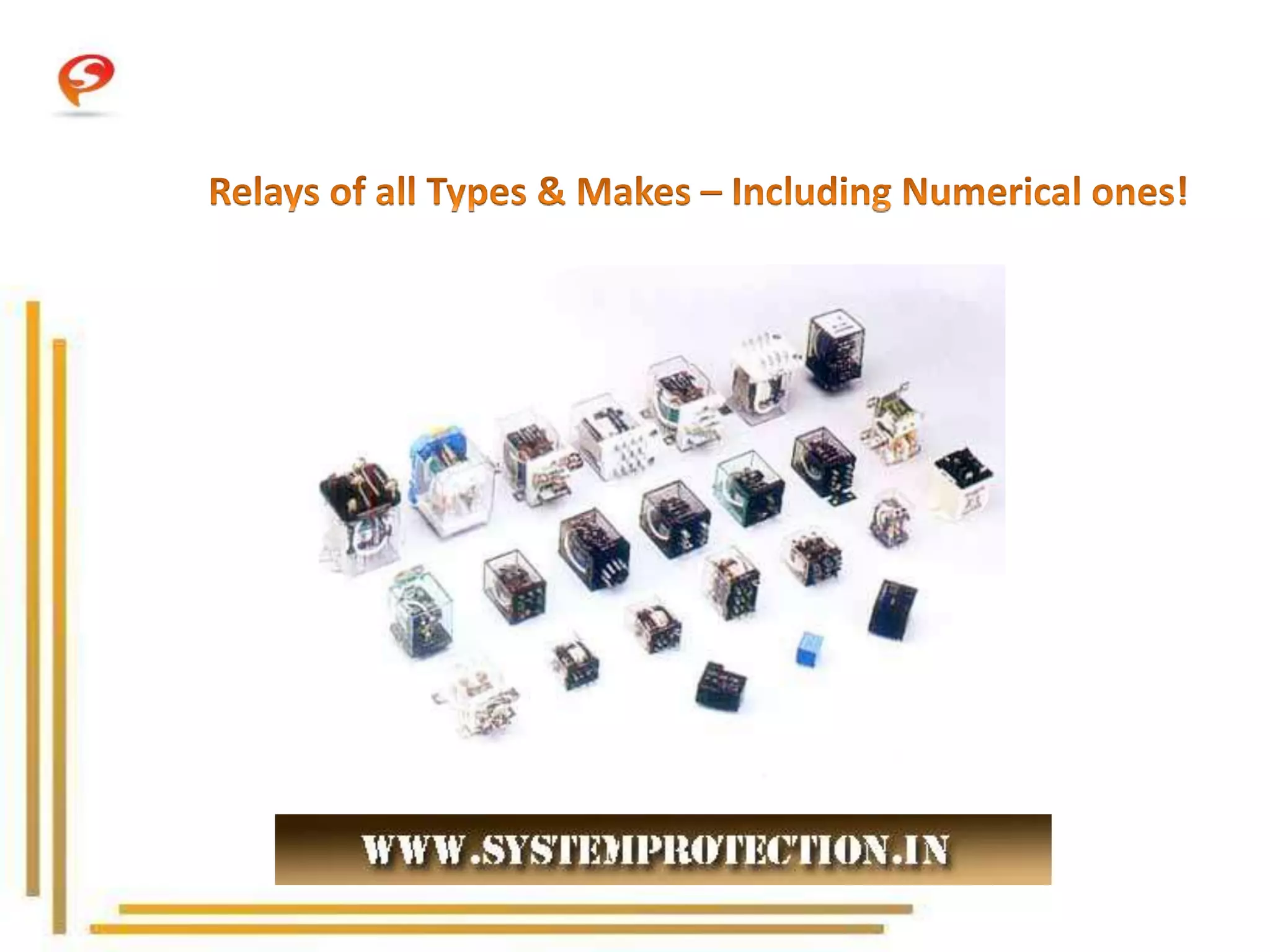 Different Types of Relays | Electrical Repairing Services | PPTX