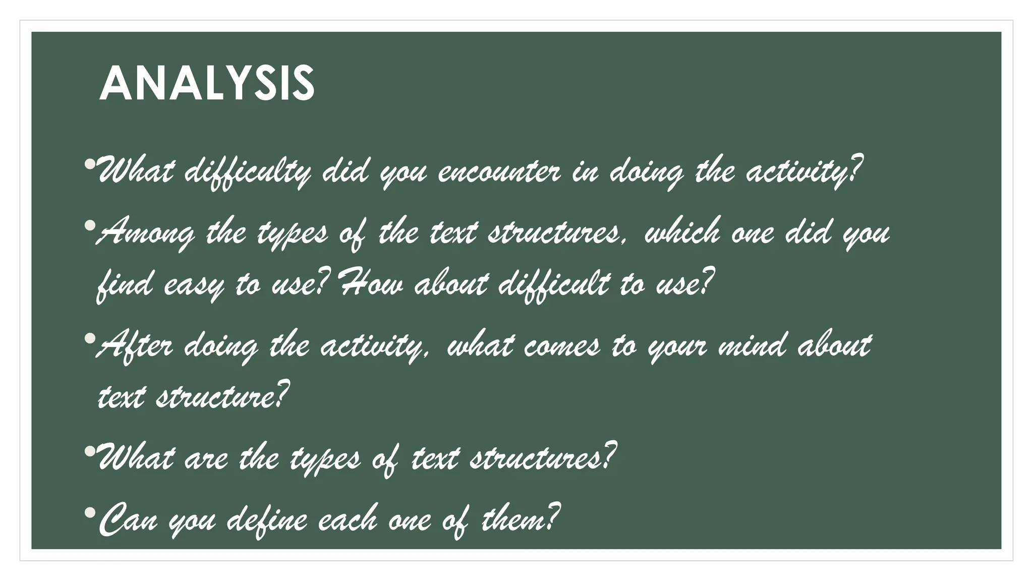 Different-Types-of-Text-Structures Grade 7 | PPTX