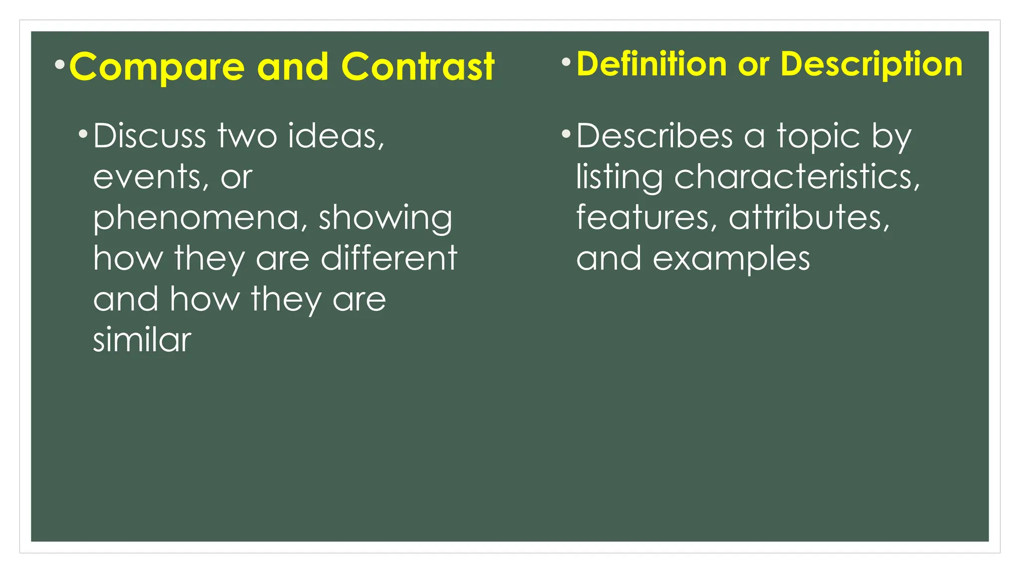 Different-Types-of-Text-Structures Grade 7 | PPTX