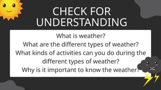 Understanding Weather: Types, Activities, and Safety Tips for All ...