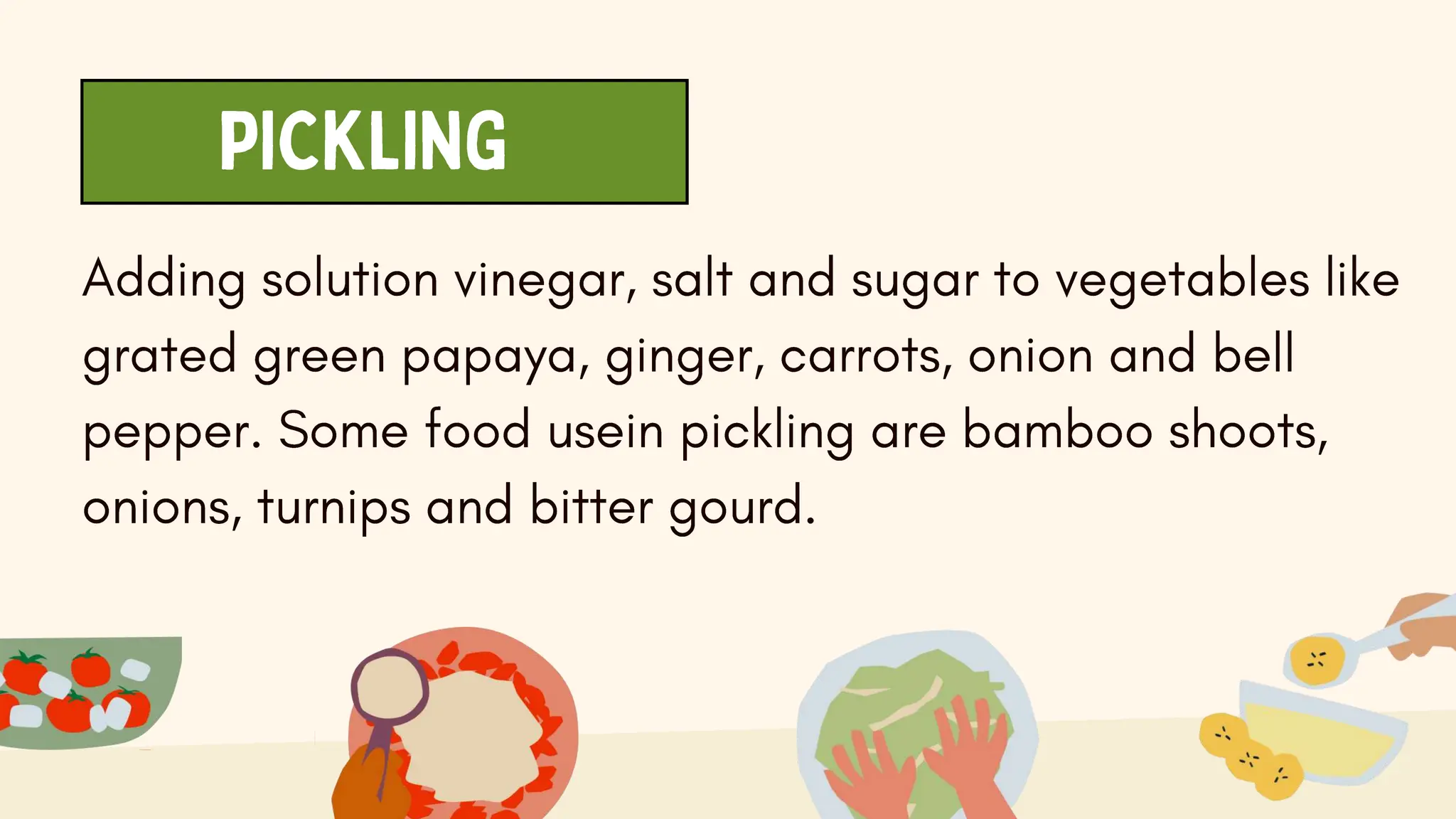 DIFFERENT WAYS OF FOOD PRESERVATION (H.E) | PPT