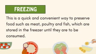 DIFFERENT WAYS OF FOOD PRESERVATION (H.E) | PPTX