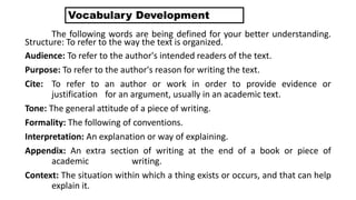 Different Academic Texts.pptx