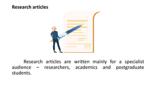 Different Academic Texts.pptx