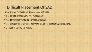 Different Airway Indices & implication for Prediction Of Difficult ...