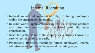 Recruitment article and posts | PPT