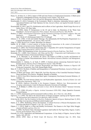 Different approaches and different results a comparative analysis of the nigerian and iranian ...