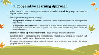 Different Teaching Approaches and Methods | PPTX