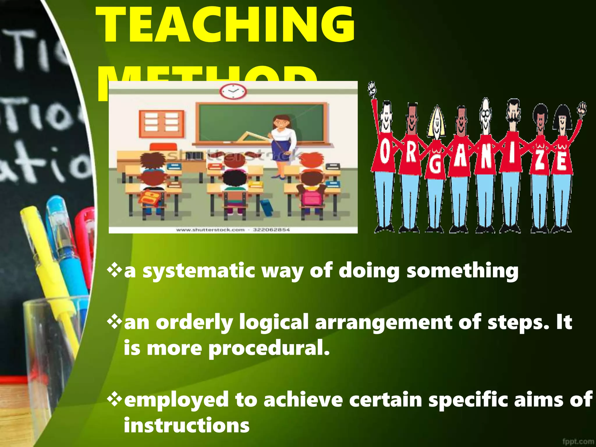 Different approaches and methods | PPTX