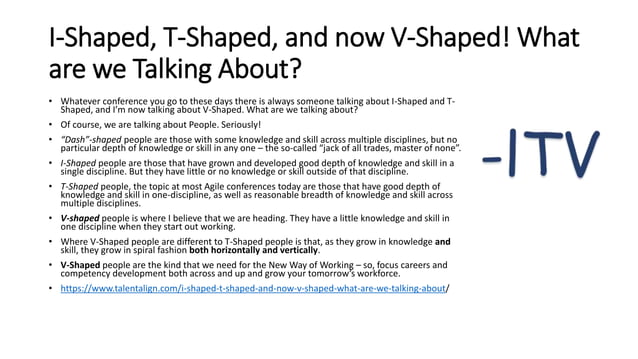 Different approaches for describing the concept of t shaped | PPT